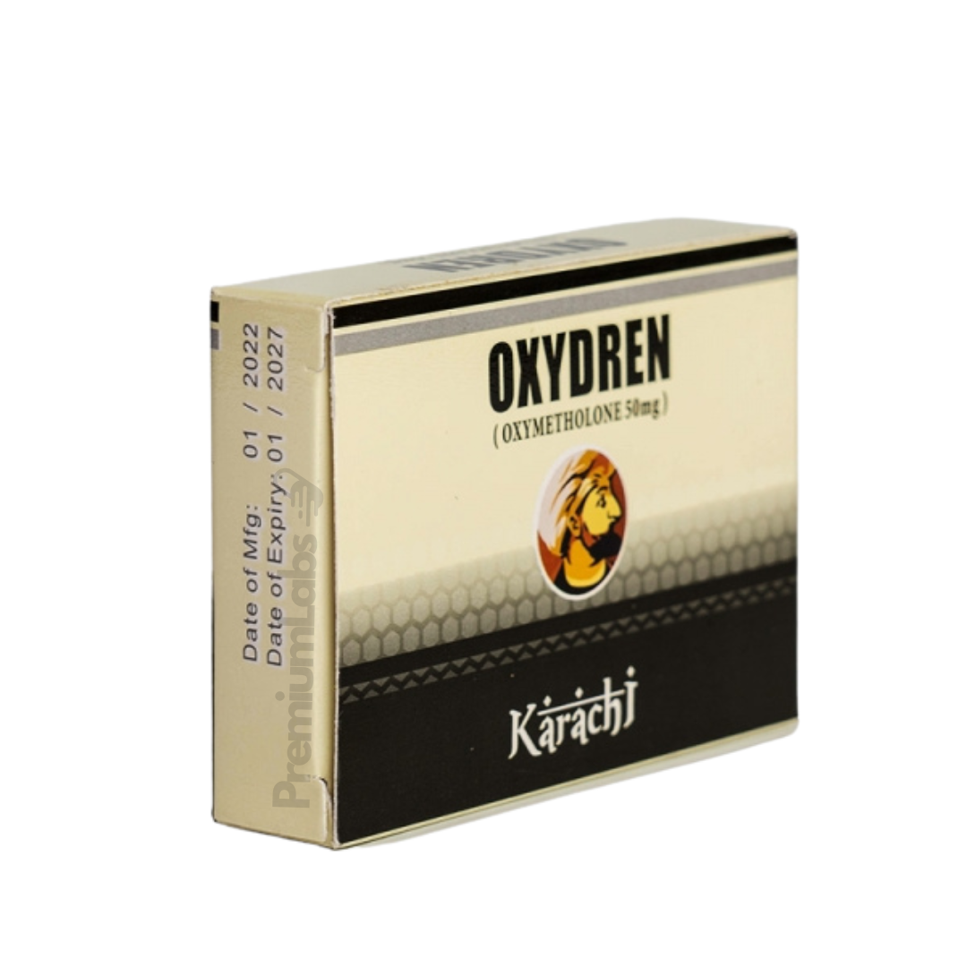 Karachi Labs | Oxydren 50 mg | Oximetalona – Premium Labs MX