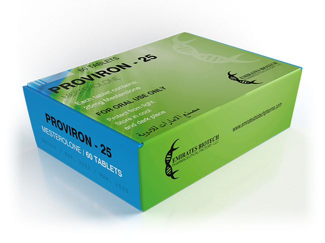 Emirates Biotech | Proviron 25mg/60tabs – Premium Labs MX
