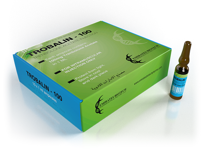 Emirates Biotech | Trobalin Trembolona Acetato 100mg – Premium Labs MX