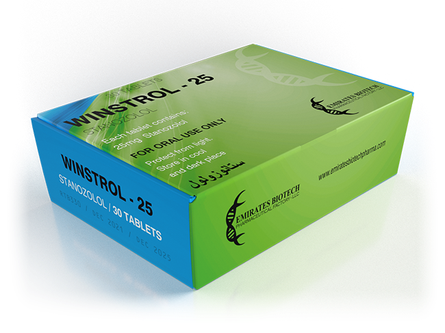 Emirates Biotech | Winstrol oral 25mg/40tabs – Premium Labs MX
