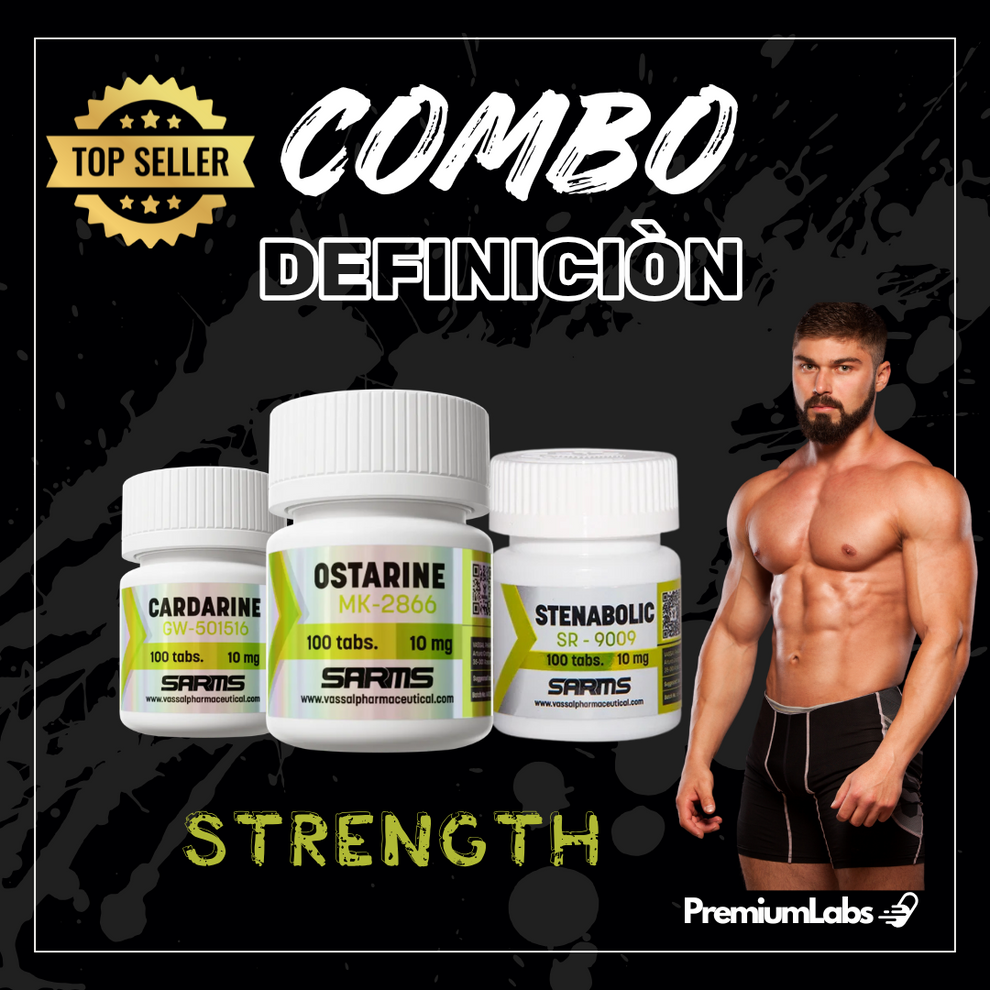 Combo Definicion: Ostarine, Cardarine, Stanabolic – Premium Labs MX